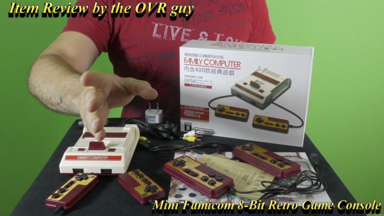 Mini Famicom 8-Bit Retro Game Console (Review)