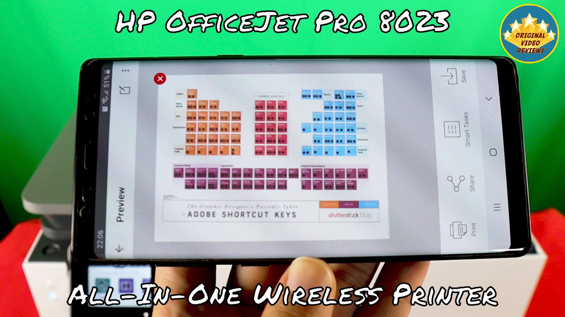 HP OfficeJet Pro 8023 All-in-One Printer (Review) | Original Video Reviews