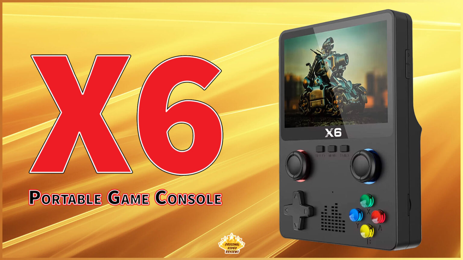 X6 Retro Handheld Gaming Emulator Console | Original Video Reviews